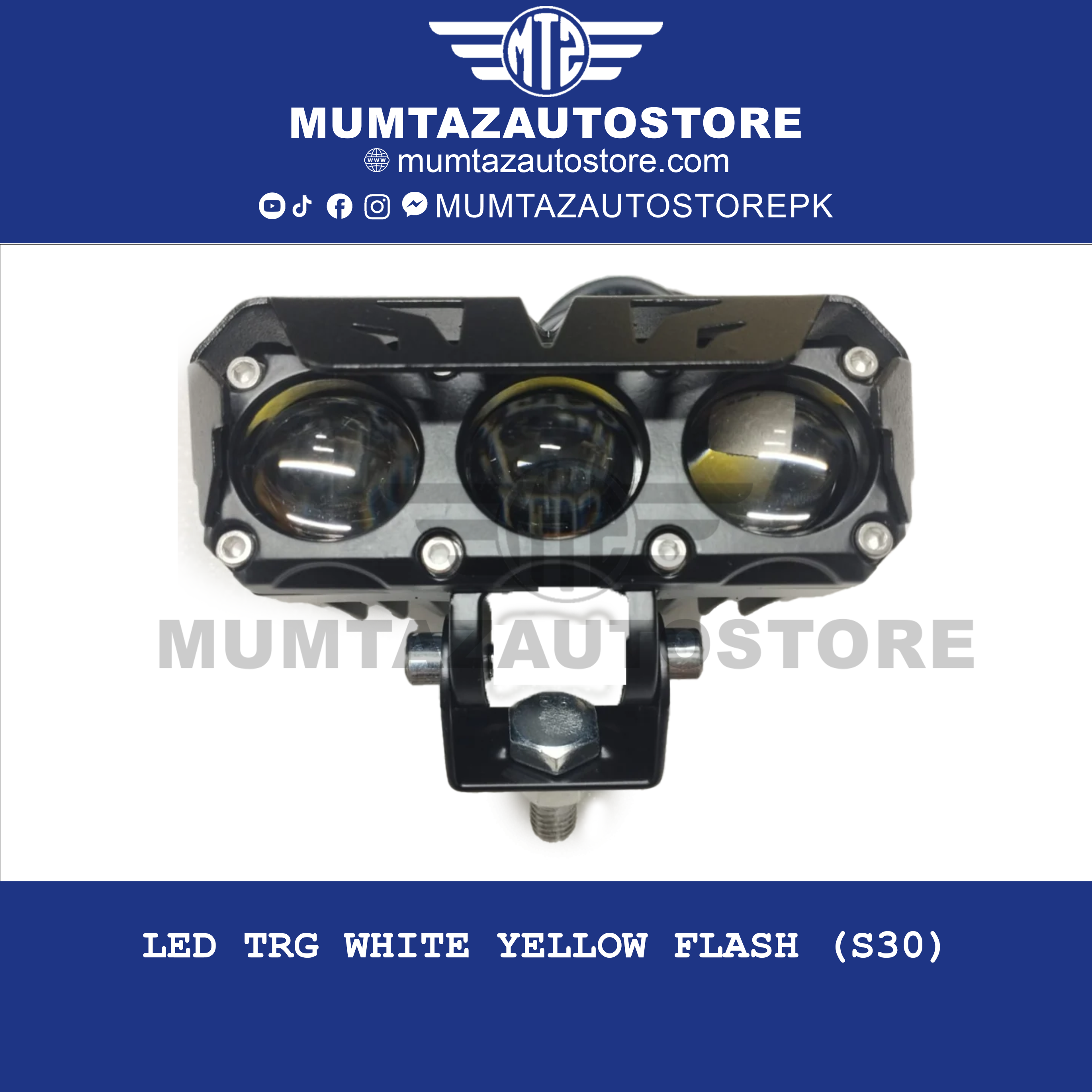 LED TRG White Yellow Flash (S30) – Mumtaz Auto Store