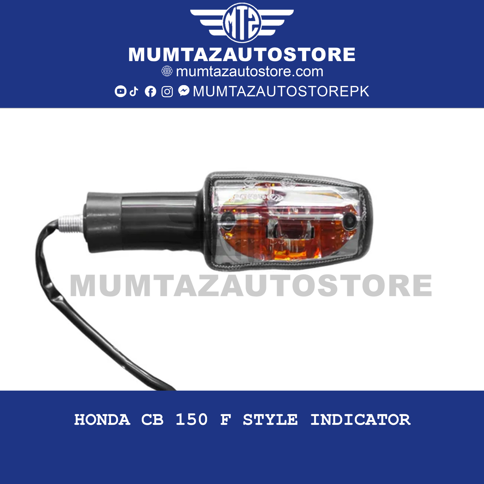 Honda CB 150 f style indicator – Mumtaz Auto Store