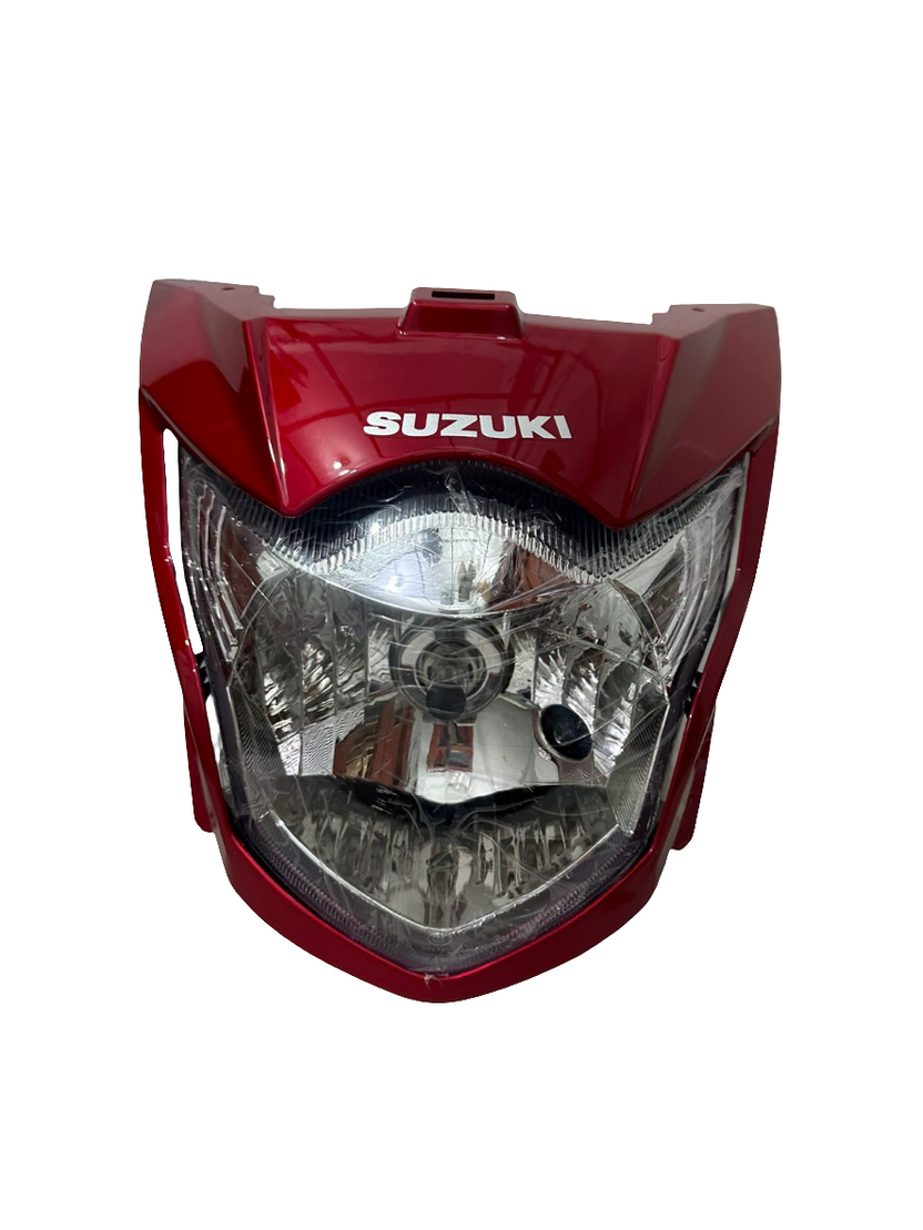 Suzuki GR150 Headlight – Complete Fairing Reflector – Aftermarket Chin ...